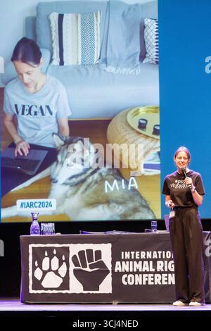 Antonia Gefahrt delivers a presentation titled “Abolitionism vs. New ...