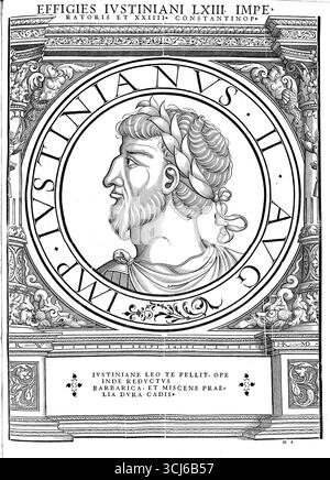 Justinian II, nicknamed Rhinotmetos, with the cut-off nose, was ...