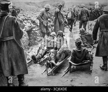 Image from Le Miroir depicting the Romanian Royal Guard assembled at ...