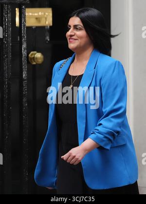 Home Secretary Shabana Mahmood leaves the BBC Broadcasting House in ...