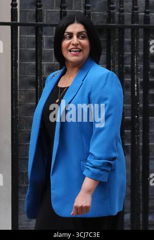 Home Secretary Shabana Mahmood leaves the BBC Broadcasting House in ...