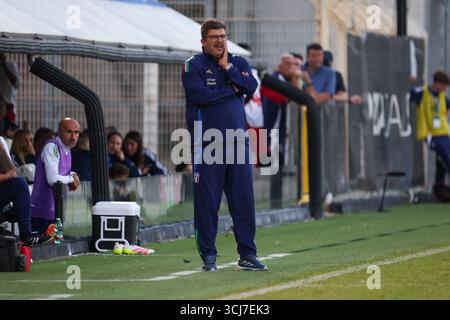 Mister Silvio Baldini (Italy U21) during Qualifying - Italy U21 vs ...