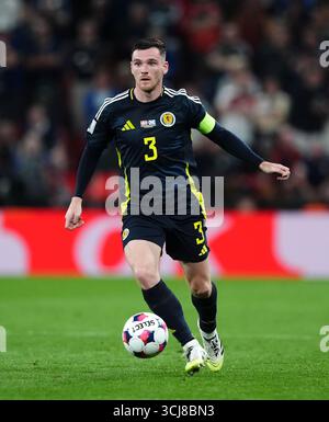 Scotland's Andy Robertson during the FIFA World Cup European Qualifying ...