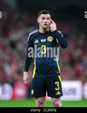 Scotland's Andy Robertson during the FIFA World Cup European Qualifying ...
