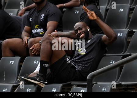 Paschal Ekeji of the Hollywoodbets Sharks during Hollywoodbets Sharks ...