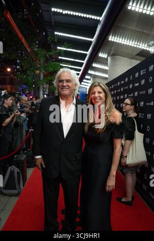 Director Paul Greengrass is photographed on the red carpet for the film ...