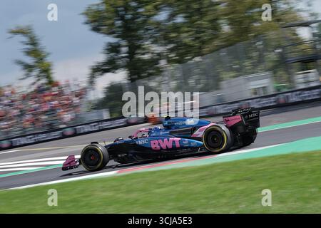 Paul Aron of Estonia driving the (61) BWT Alpine F1 Team A525 during ...