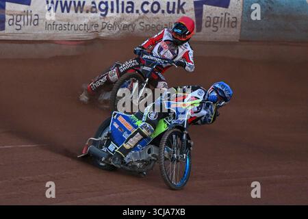 Jake Allen of Redcar Bears during Heat 7 of the Cab Direct Championship ...
