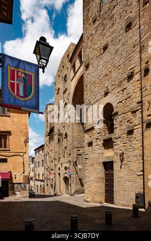 Volterra Tuscany Italy August 2025 The Buonparenti Tower Houses with ...