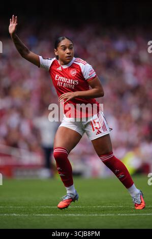 Arsenal's Olivia Smith during the Women's FA Cup fourth round match at ...