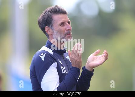Colchester United manager Danny Cowley ahead of the Sky Bet League Two ...
