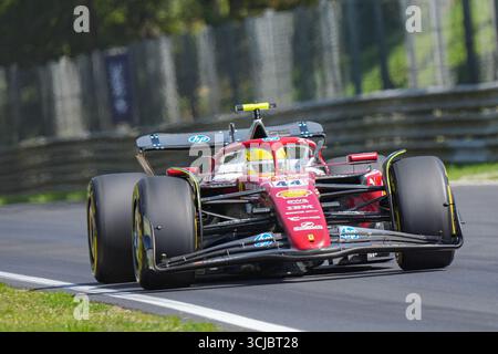Lewis Hamilton driving Ferrari SF-25 during the 2025 São Paulo Formula ...