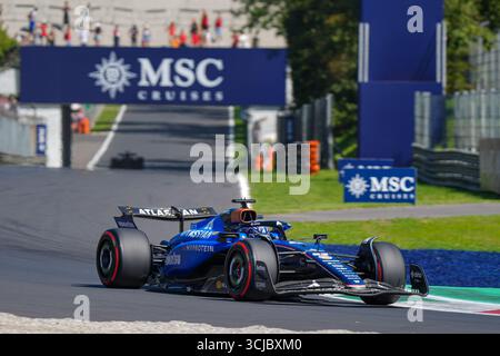 Atlassian Williams Racing FW47 of Alexander Albon (THA) on the grid. 30 ...