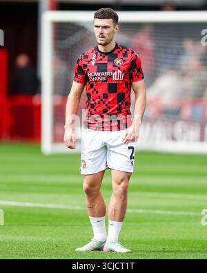 Walsall's Connor Barrett during the Sky Bet League Two match at the ...