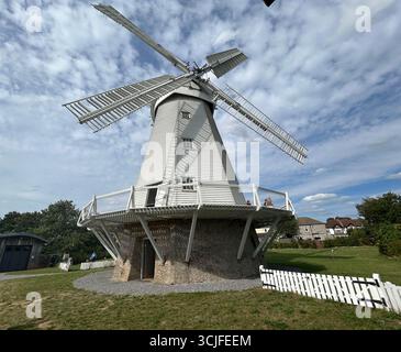 Upminster, UK. 06th Aug, 2025. Upminster Windmill is a Grade II* listed ...