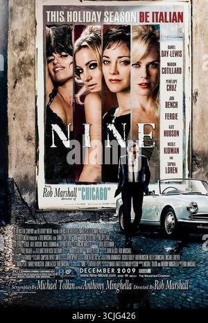NINE - 2009 Weinstein Company film with Penelope Cruz Stock Photo - Alamy