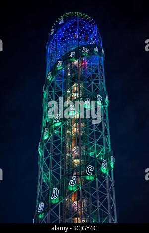 Alphabetic Tower 130 meter high structure holding 33 letters of the ...