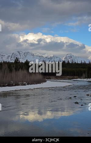 Flathead River at Glacier NP in MT Stock Photo - Alamy