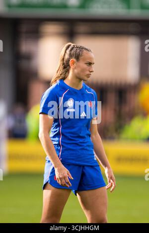 France National Rugby fly-half Romain Ntamack (#10) in action during a ...