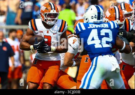 September 6, 2025: Duke University running back Nate Sheppard (20 ...