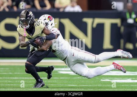 Arizona Cardinals linebacker Mack Wilson Sr. (2) watches from the ...