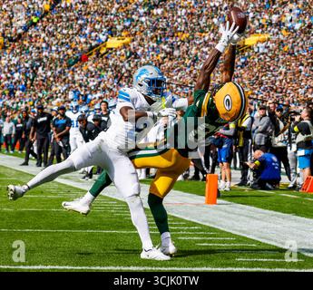 Detroit Lions cornerback Terrion Arnold in action during the second ...