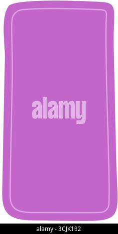 Random square contour frame, border element. Stock vector illustration ...