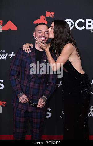 Valentina Ferrer attending the MTV Video Music Awards 2025 held at the ...