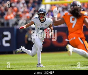 Tennessee Titans wide receiver Chimere Dike interacts with fans before ...