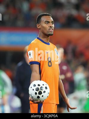 Ryan Gravenberch of Netherlands during the FIFA World Cup Group F match ...