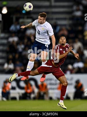 Pedro Miguel of Qatar during the International Friendly match between ...