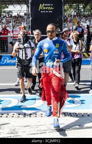 Ferrari driver Lewis Hamilton at the Circuit de Monaco, Monte Carlo ...