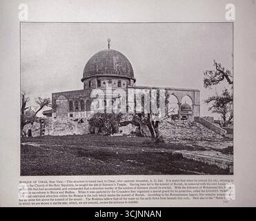 MOSQUE of Omar, Jerusalem from The Photographs of the Holy Land. A ...