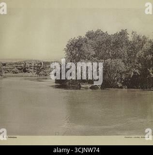 19th Century Historical Photograph of Bethany Palestine in Antique 19th ...