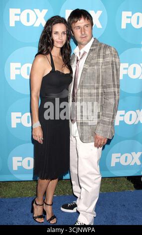 Courtney Cox and David Arquette at the FOX Network TCA Summer Party ...