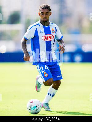 Thyrhys Dolan of RCD Espanyol during the La Liga EA Sports match ...