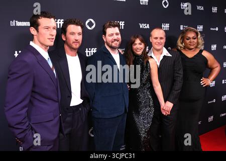 John Early, Miles Teller, Elizabeth Olsen and Da'Vine Joy Randolph ...