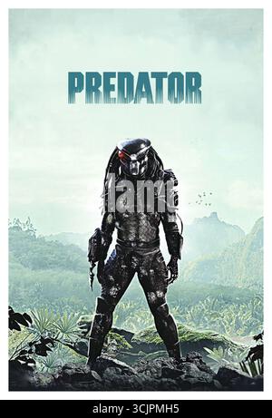 USA. Kevin Peter Hall as Predator in a scene from the (C)Twentieth ...