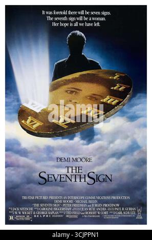 THE SEVENTH SIGN 1988 TriStar Pictures film with Demi Moore Stock Photo ...