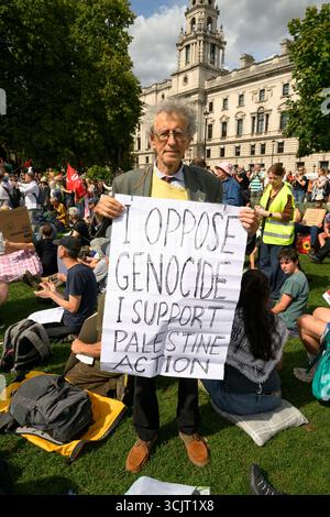 Former Labour Party leader Jeremy Corbyn, arrives to view a tree mural ...