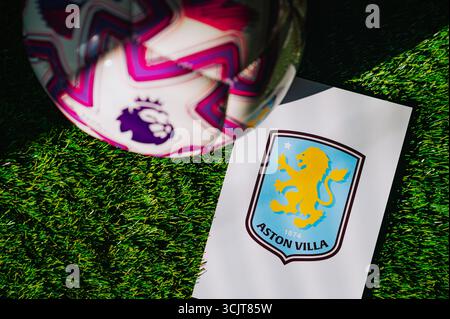 Villa Park, Aston, Midlands, UK. 3rd Sep, 2022. Premier League Football ...