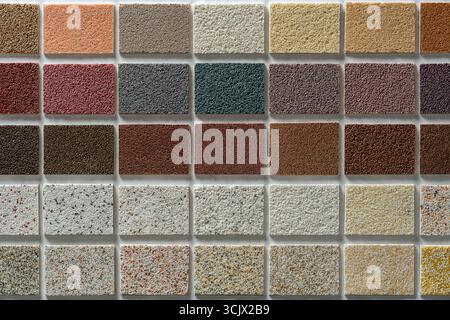 facade material palette