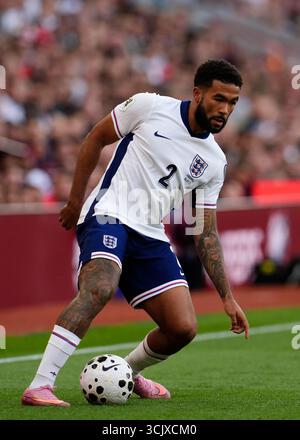 England's Reece James during the FIFA World Cup Qualifying match at ...