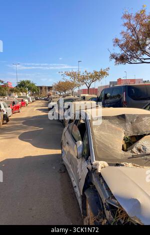 The aftermath of hurricane Dana in Valencia, Spain - Devastating flood ...