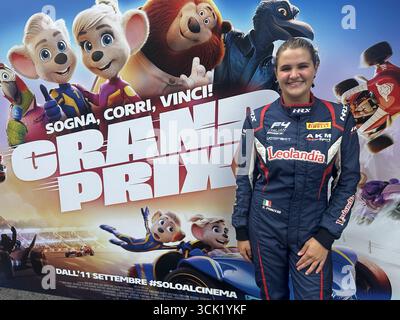 Ginevra Panzeri Formula4 driver of the AKM Motorsport Team during the ...
