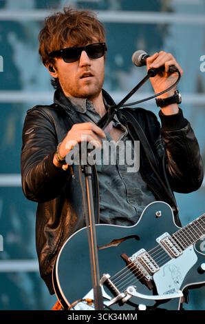 Rock band Kodaline performing live on stage at The Roundhouse Featuring ...