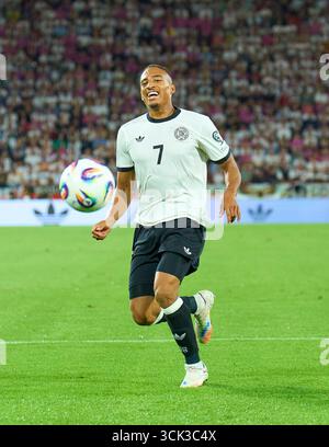 Jamie Leweling of Germany in the FIFA World Cup 2026 qualifier match ...