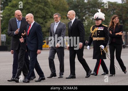 Italy's Defence Minister Guido Crosetto attends a press conference ...