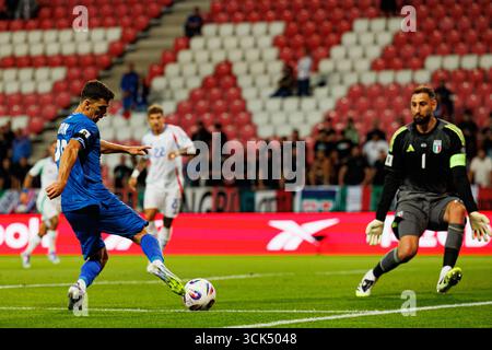 Dan Biton seen during World Cup 2026 European qualification game ...