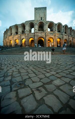 Amphitheatre in Arles, France Stock Photo - Alamy
